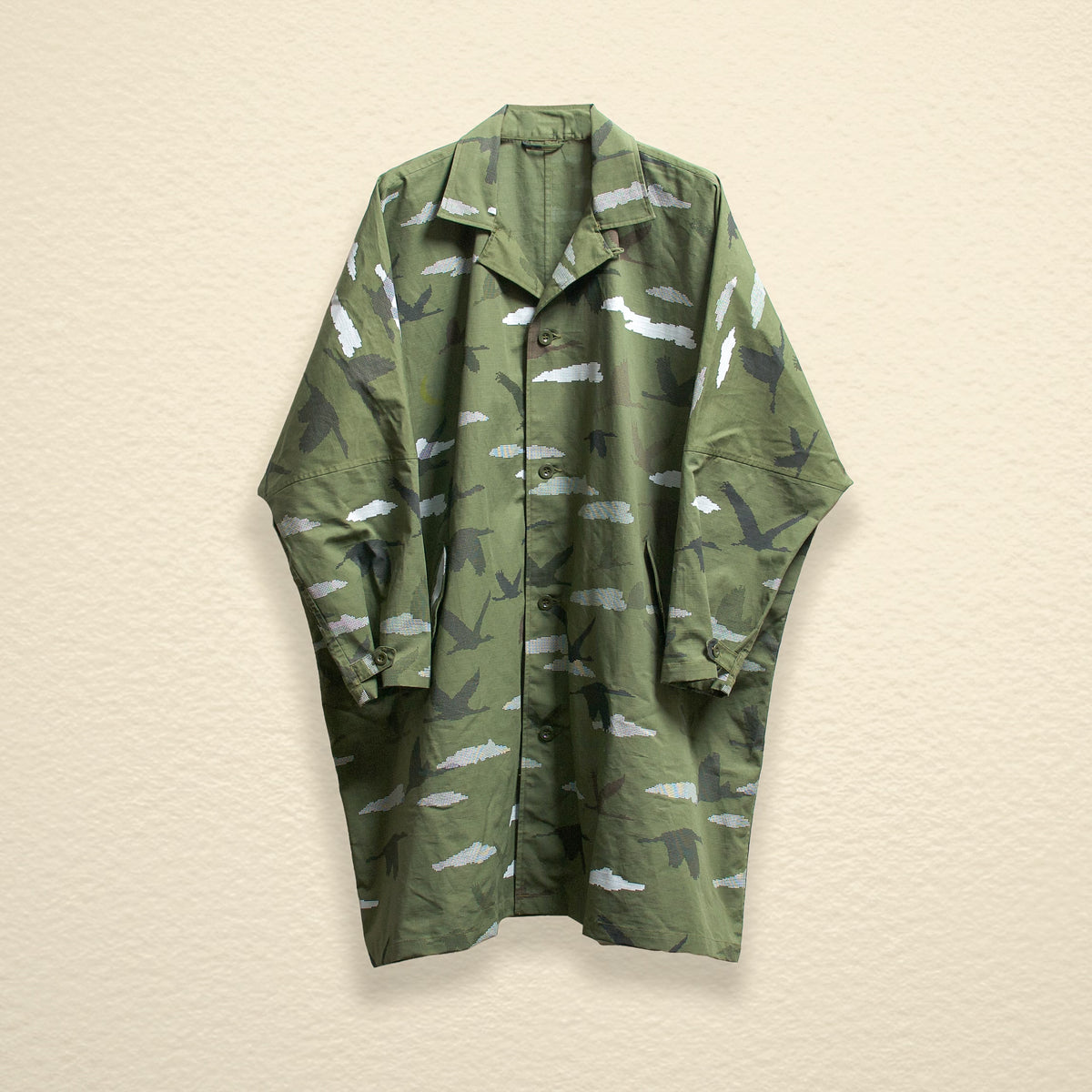 Shing02 x bango "DIGI-CRANE" Oversized Coat – LANI'S General Store