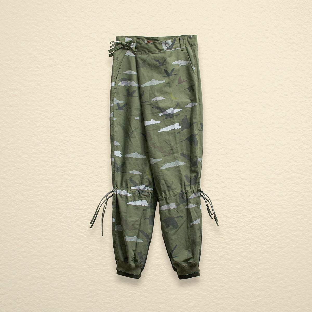 Shing02 x bango "DIGI-CRANE" Wrap Pants – LANI'S General Store