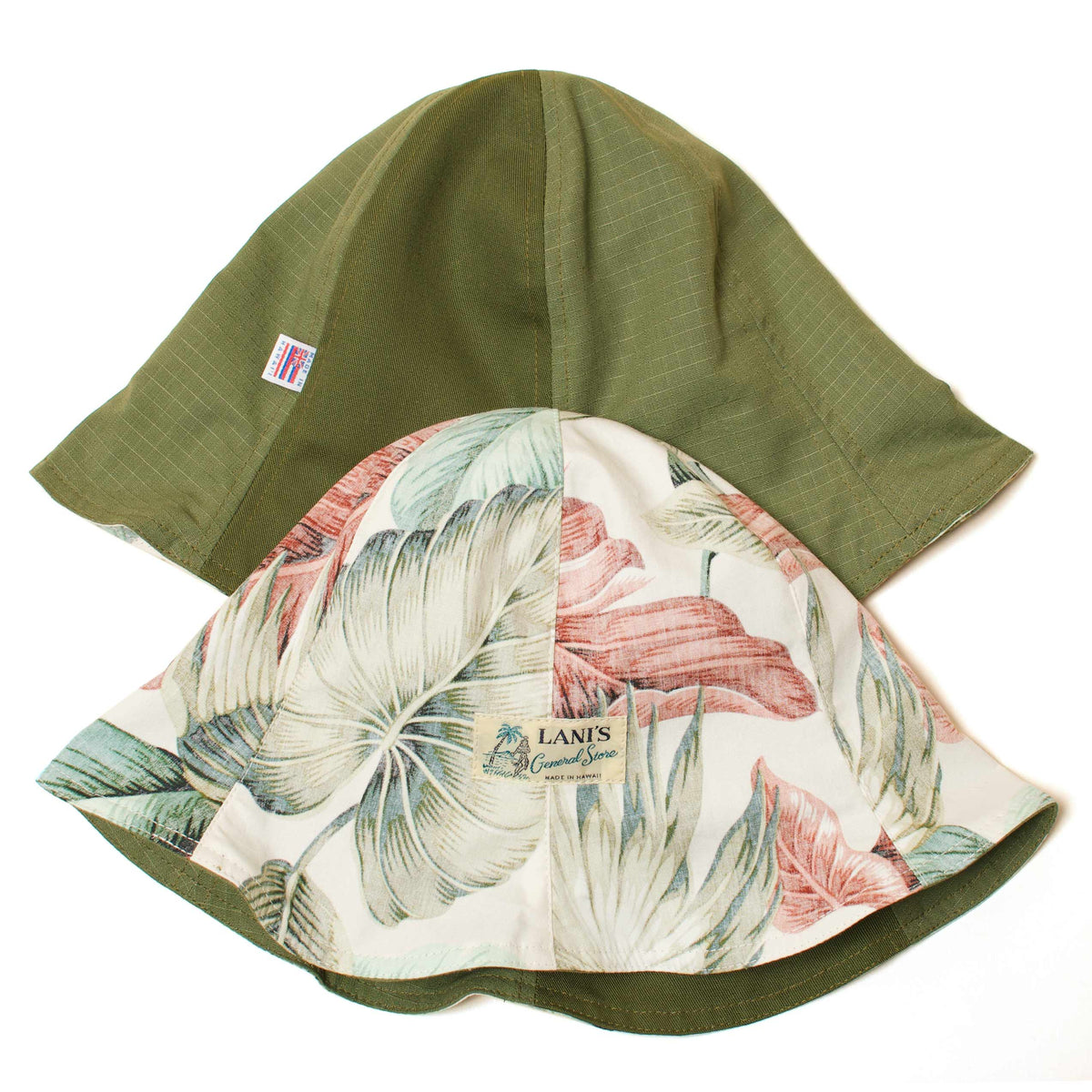 LANI'S General Store | Reversible Tulip Hat | Made in Hawaii U.S.A.