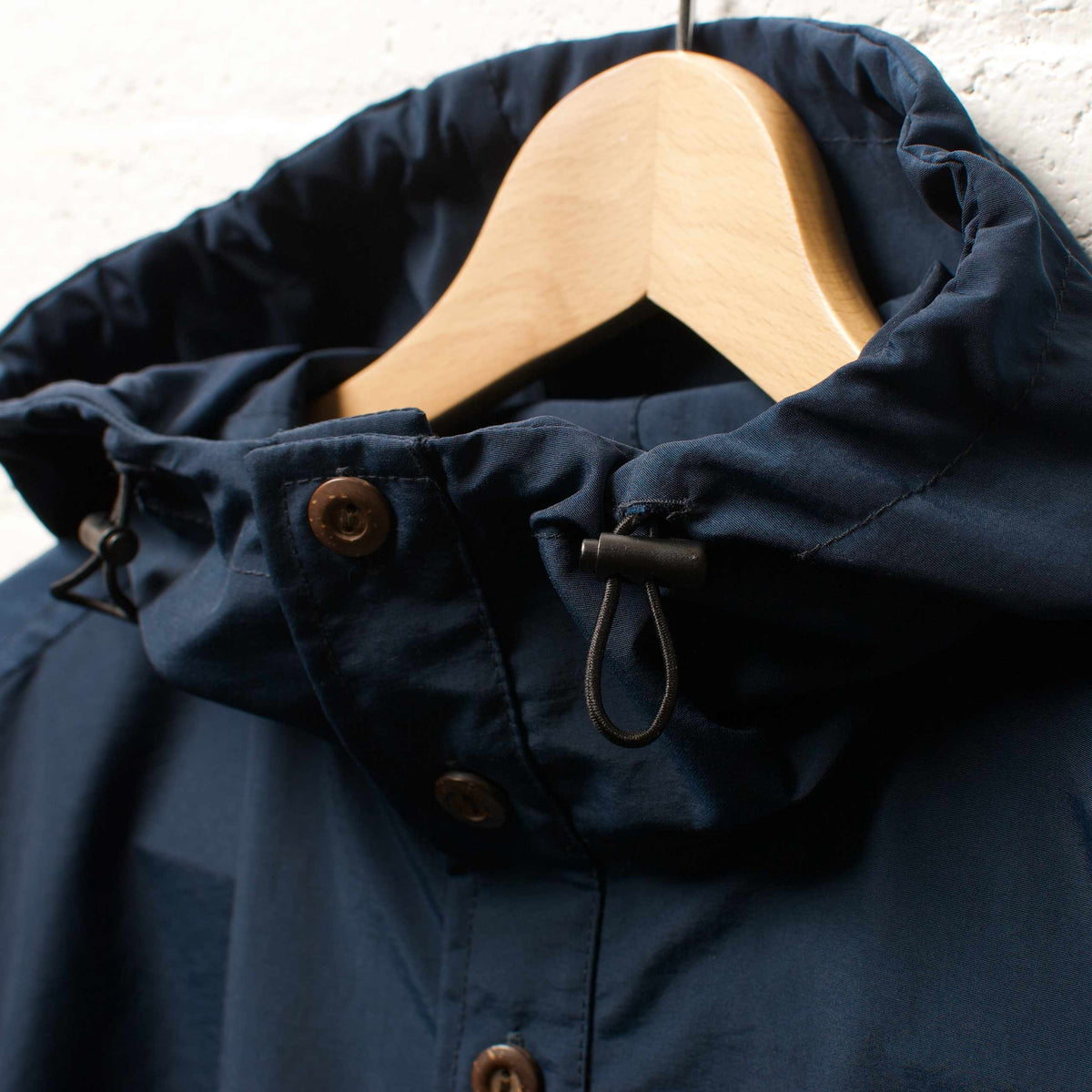 Nylon Pullover Hoodie "Navy" – LANI'S General Store
