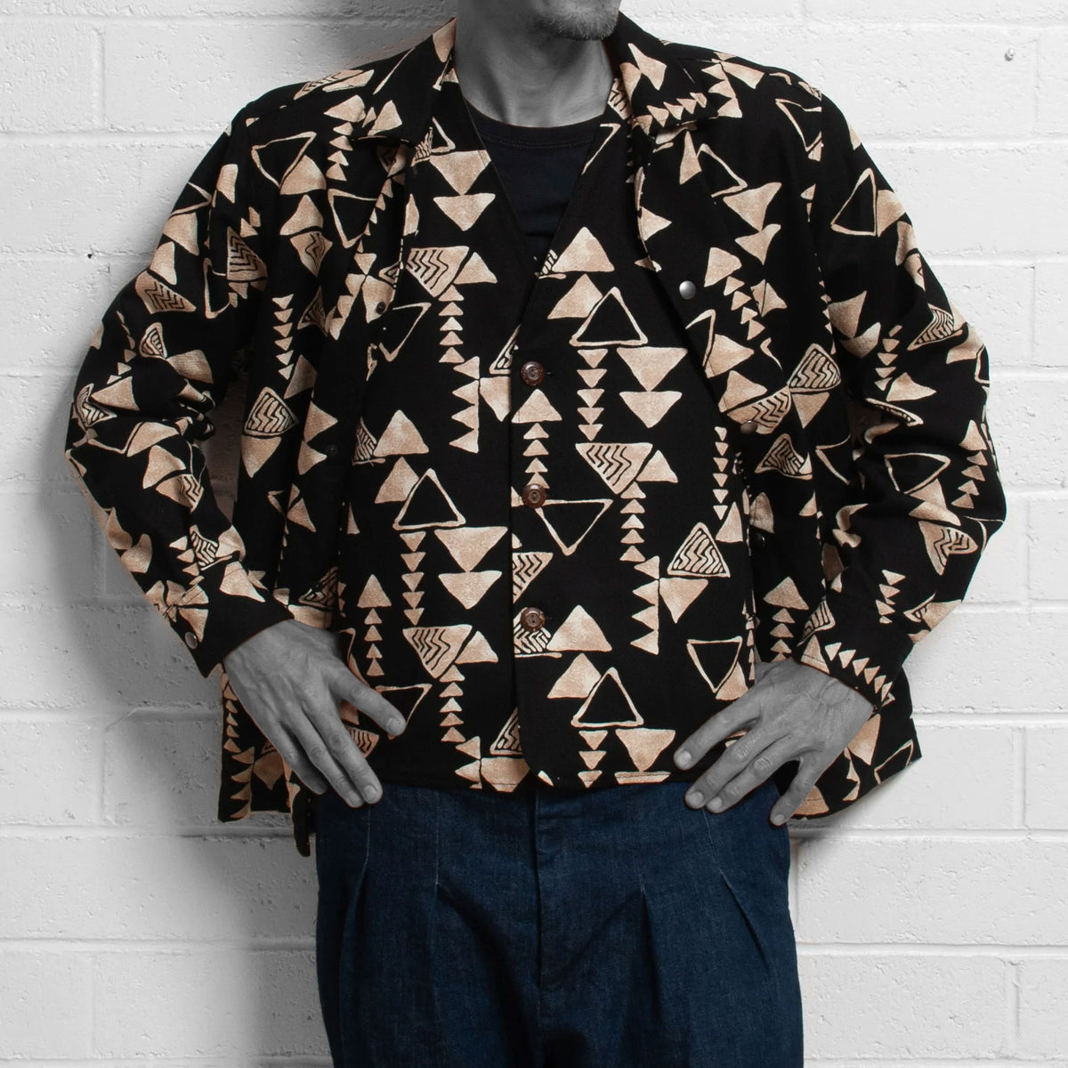 Aloha Jacket "Kapa Black" – LANI'S General Store