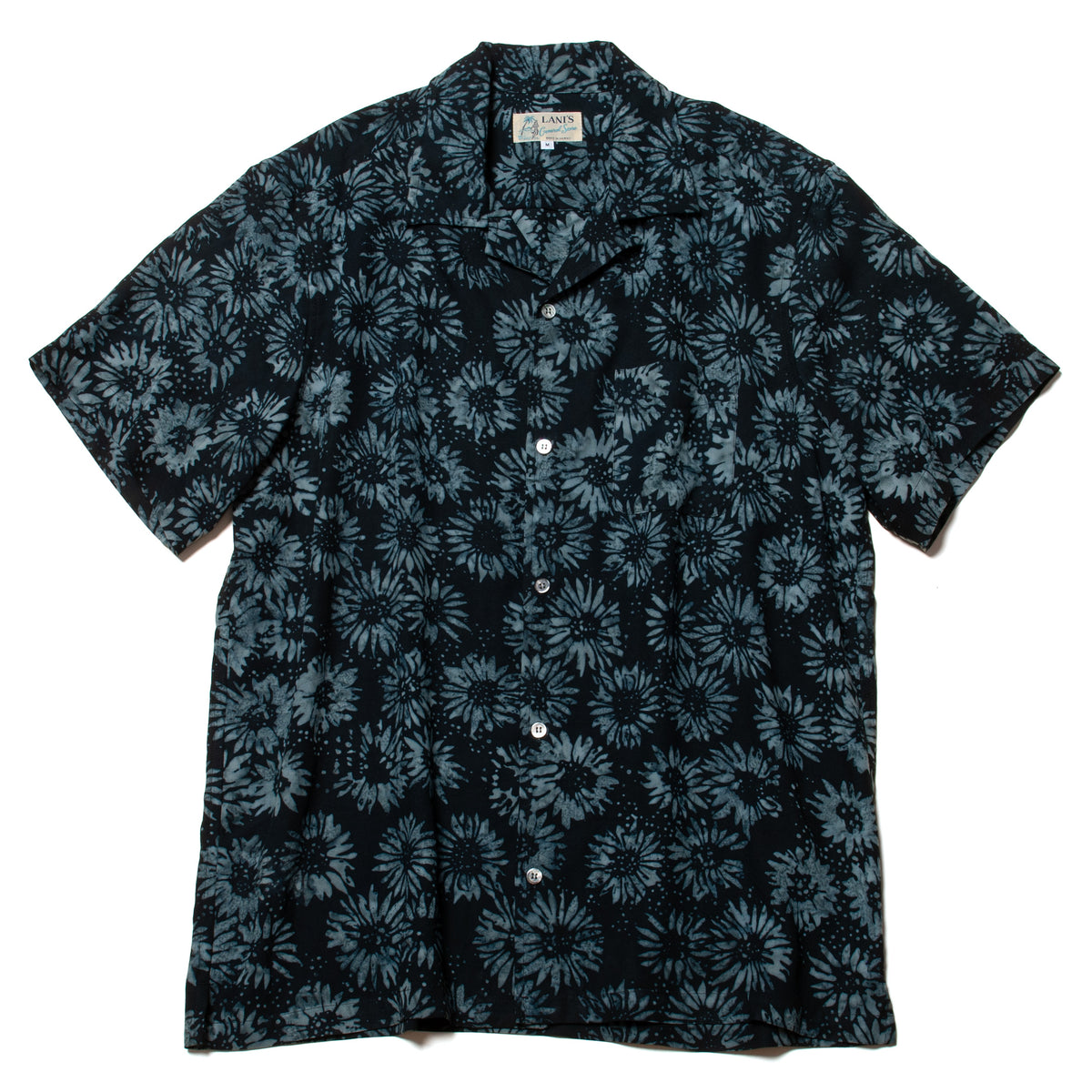Rayon Batik Aloha Shirts "Smokey Flower" – LANI'S General Store